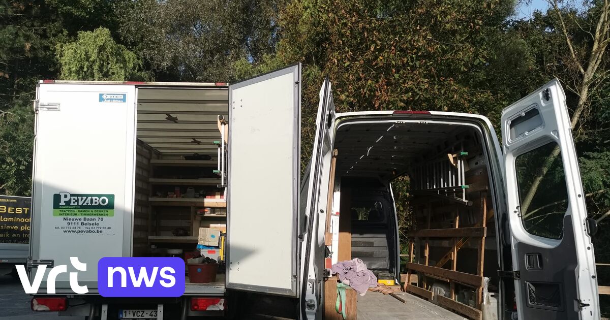 Dieven stelen bestelwagen en voor 100.000 euro aan werkmateriaal bij ... Dieven stelen bestelwagen en voor 100.000 euro aan werkmateriaal bij ...