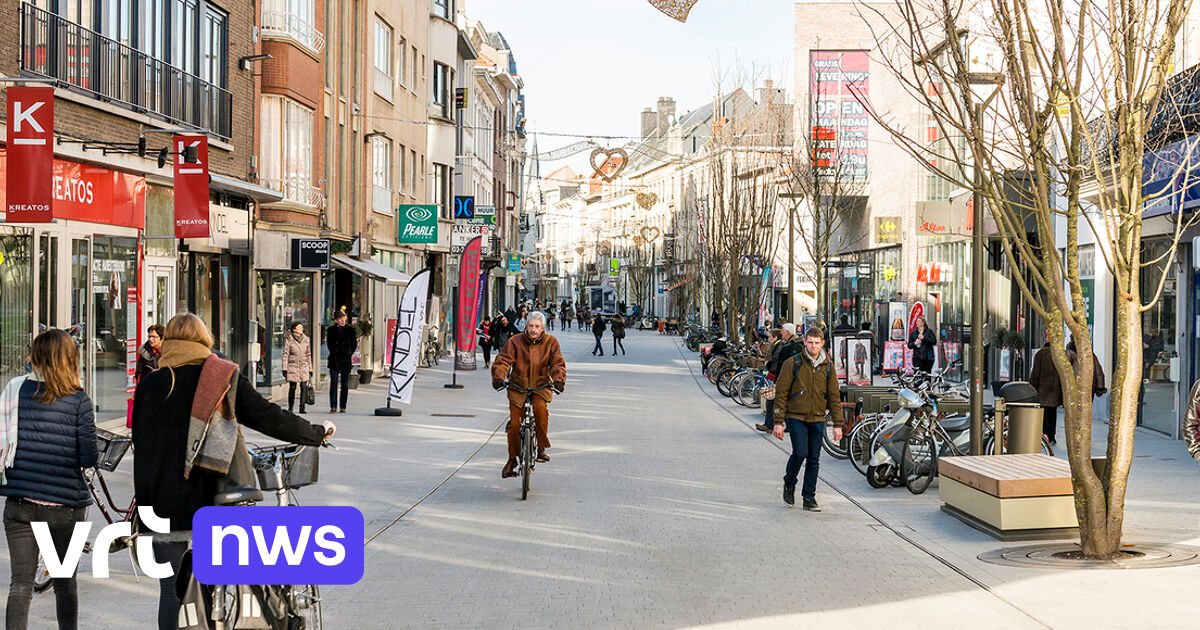 Na proefproject tijdens de zomer: Mechelse winkelstraat Bruul vanaf nu ...