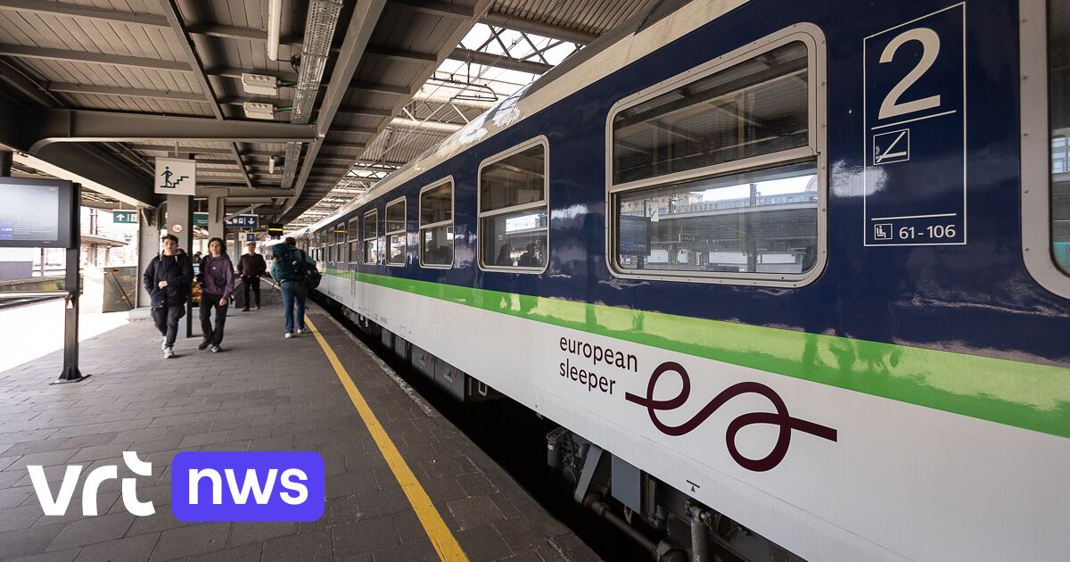 Nachttrein van Brussel naar Berlijn spoort vanaf de lente verder naar ...