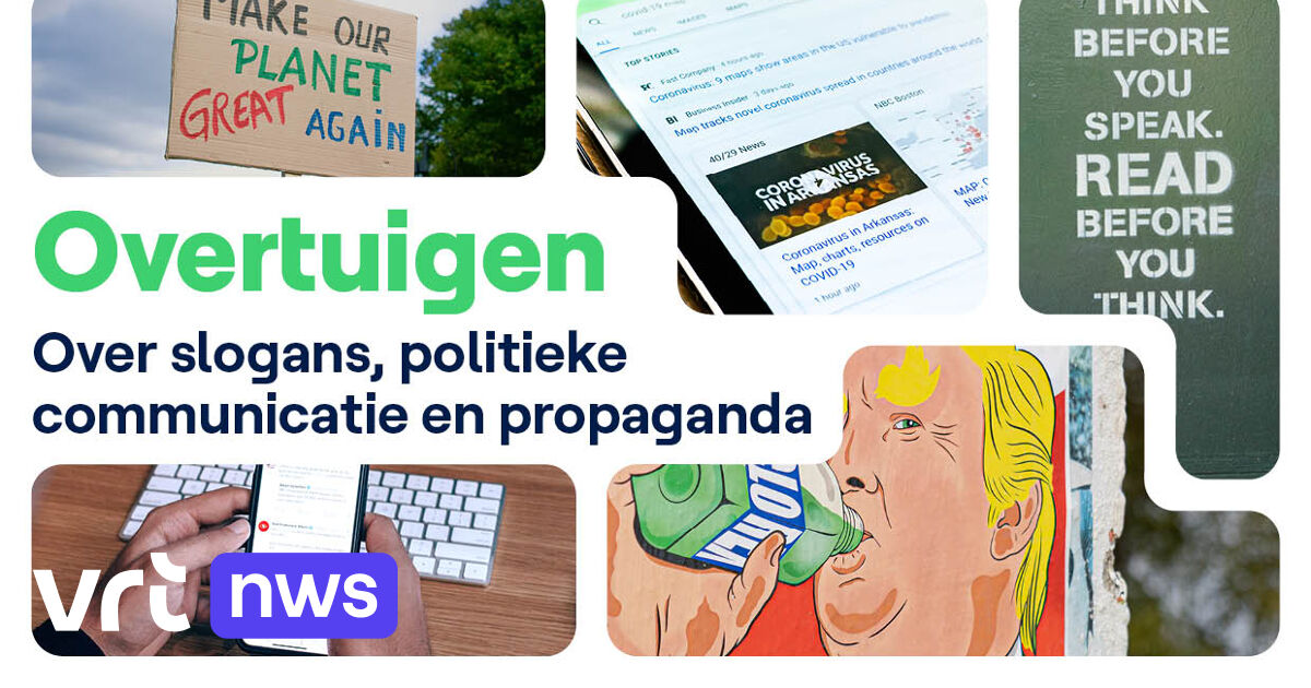 Overtuigen: Over slogans, politieke communicatie en propaganda | VRT ...