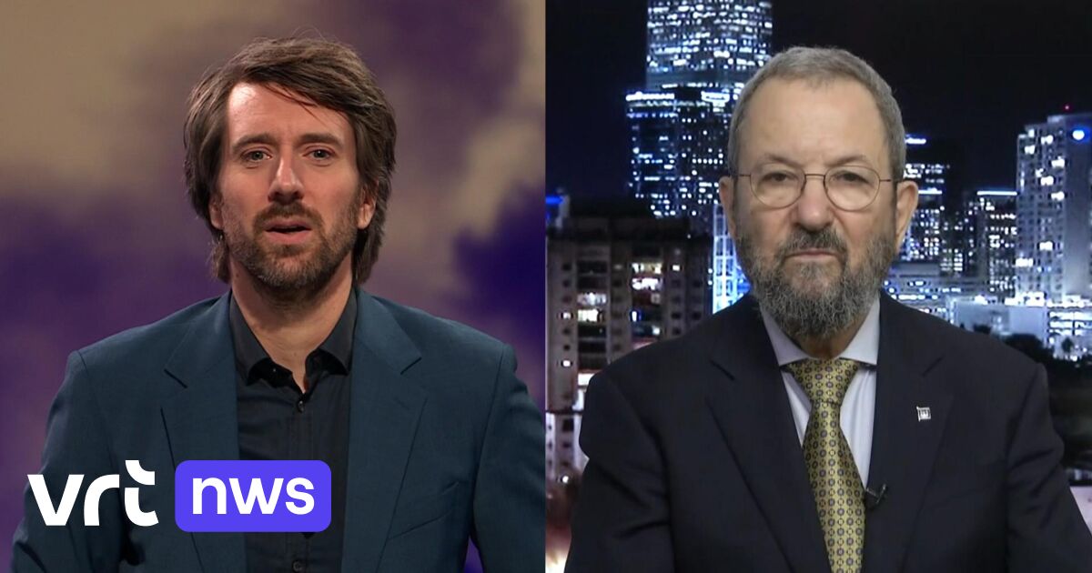 Ex-premier van Israël Ehud Barak in gesprek met "Terzake": "Eerst militaire slagkracht Hamas ...