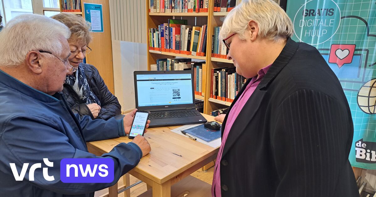 Digipunt in bibliotheek van Diest helpt inwoners bij gebruik van computer en smartphone | VRT ...