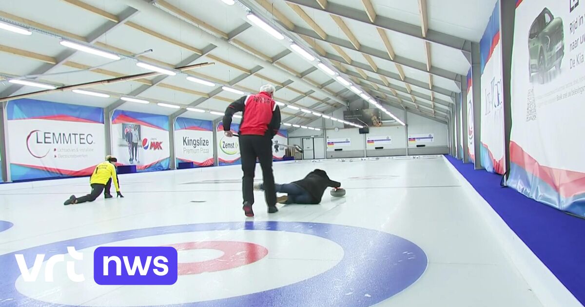 Onze reporter begeeft zich op glad ijs: een bezoek aan de enige curlingbaan van ons land | VRT ...