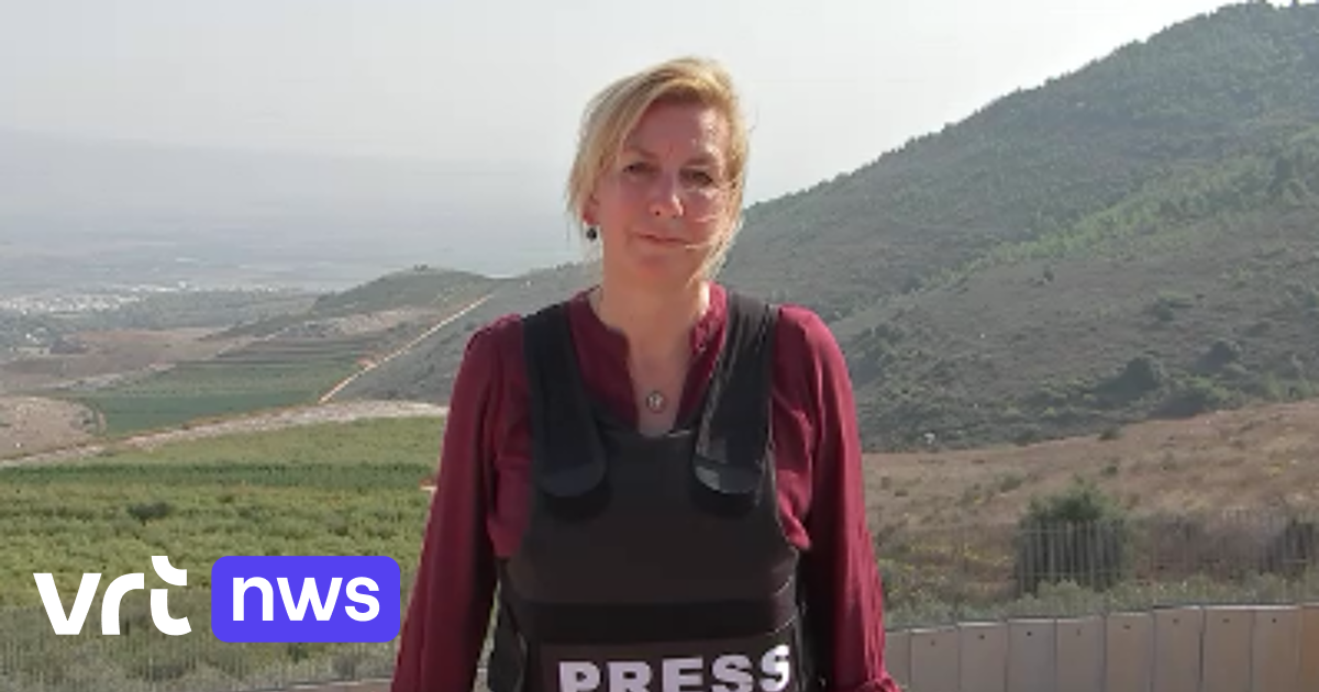 "Hoogspanning aan grens van Israël en Libanon": Onze reporter Inge ...