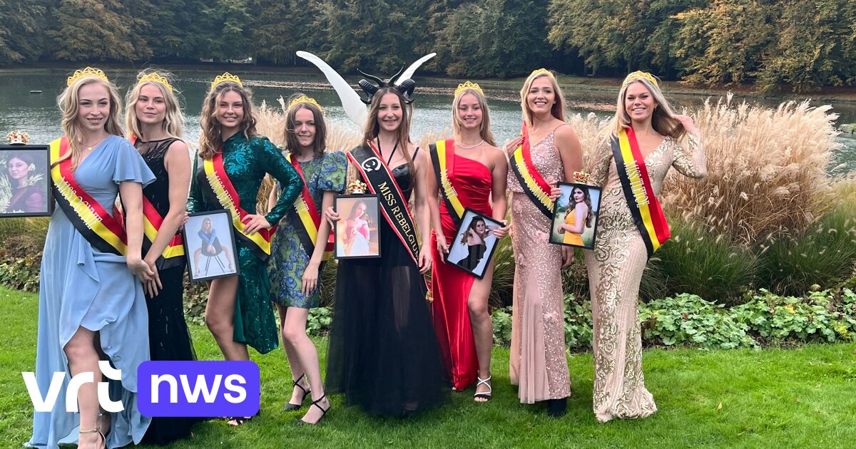 Ex-kandidates Miss-verkiezingen maken aan kasteel Rivierenhof in Deurne ...