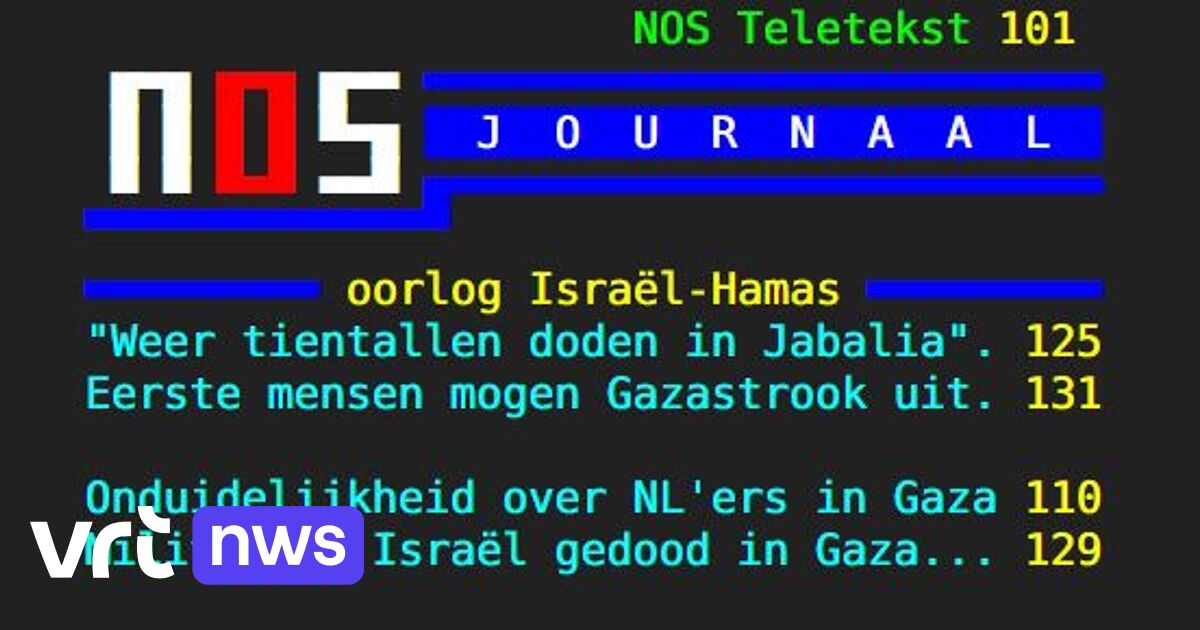 NOS investeert in nieuw systeem en kan weer jaren verder met teletekst ...