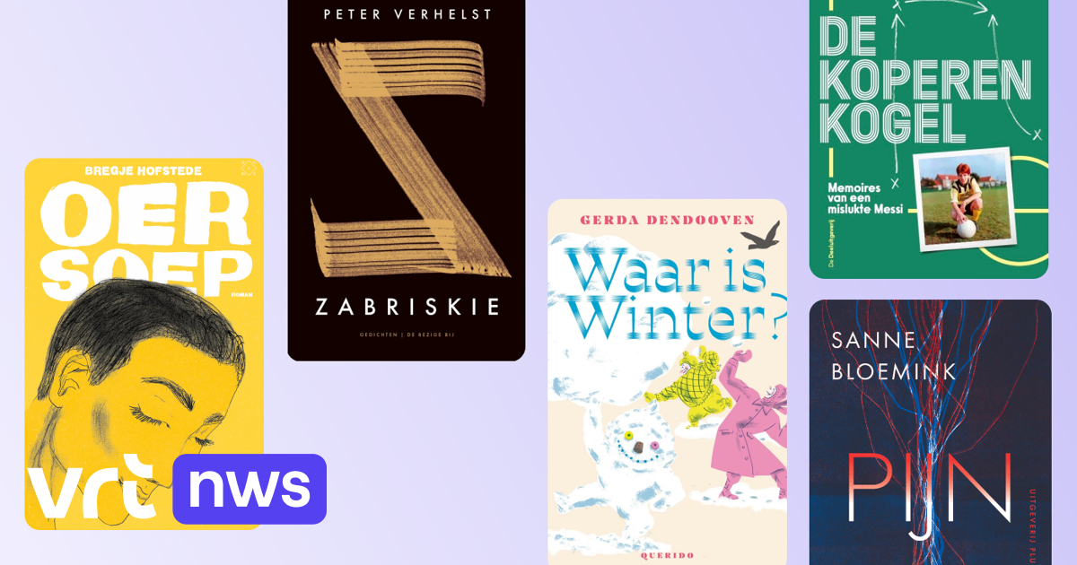 De boeken van de week: verse verzen van Peter Verhelst, een winters ...