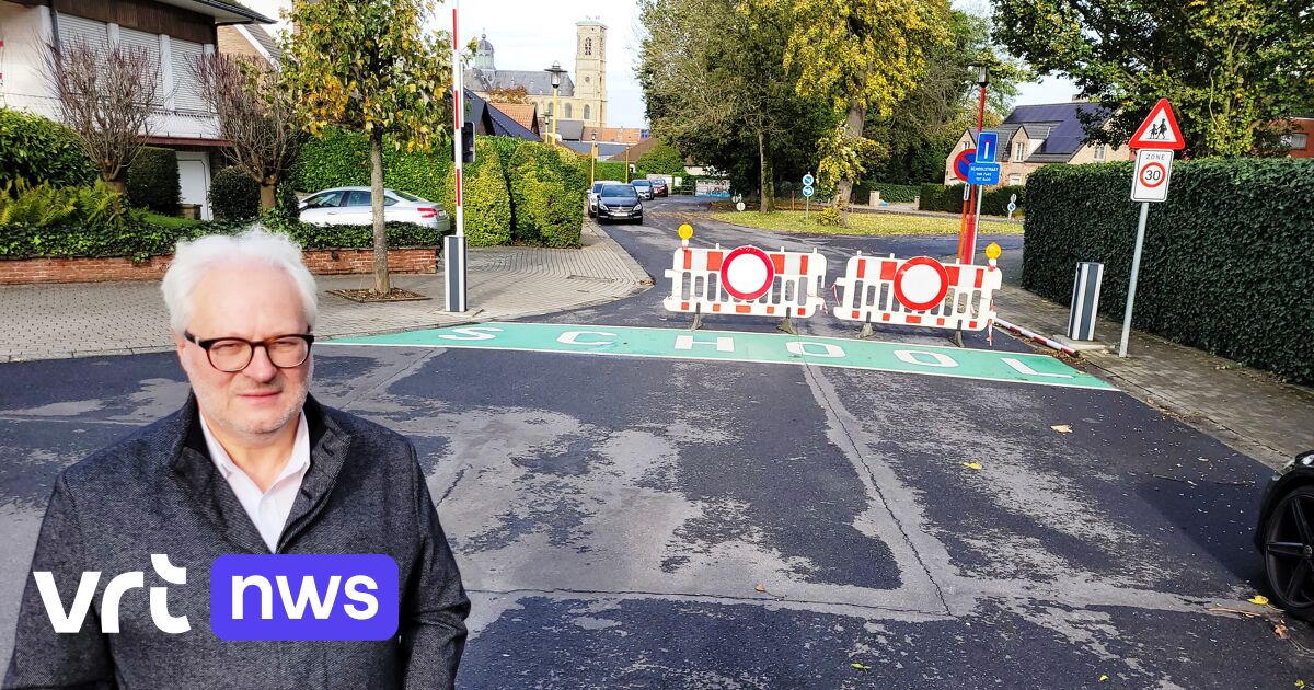 Slagbomen aan basisschool Prinsenhof Grimbergen blijven permanent staan: "Schoolomgeving wordt ...