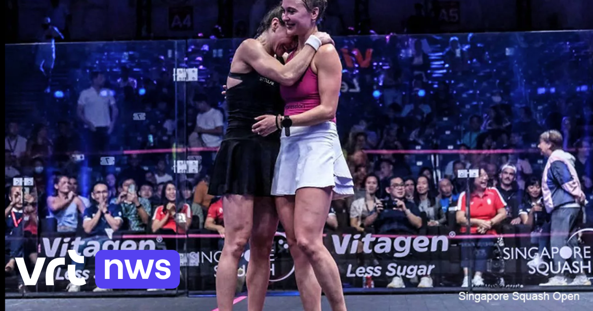 Molse Nele Gilis klopt zus Tinne na thriller in finale van Singapore ...