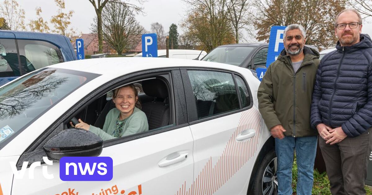 Dilbeek start met autodelen en kiest voor elektrische deelauto's | VRT NWS: nieuws