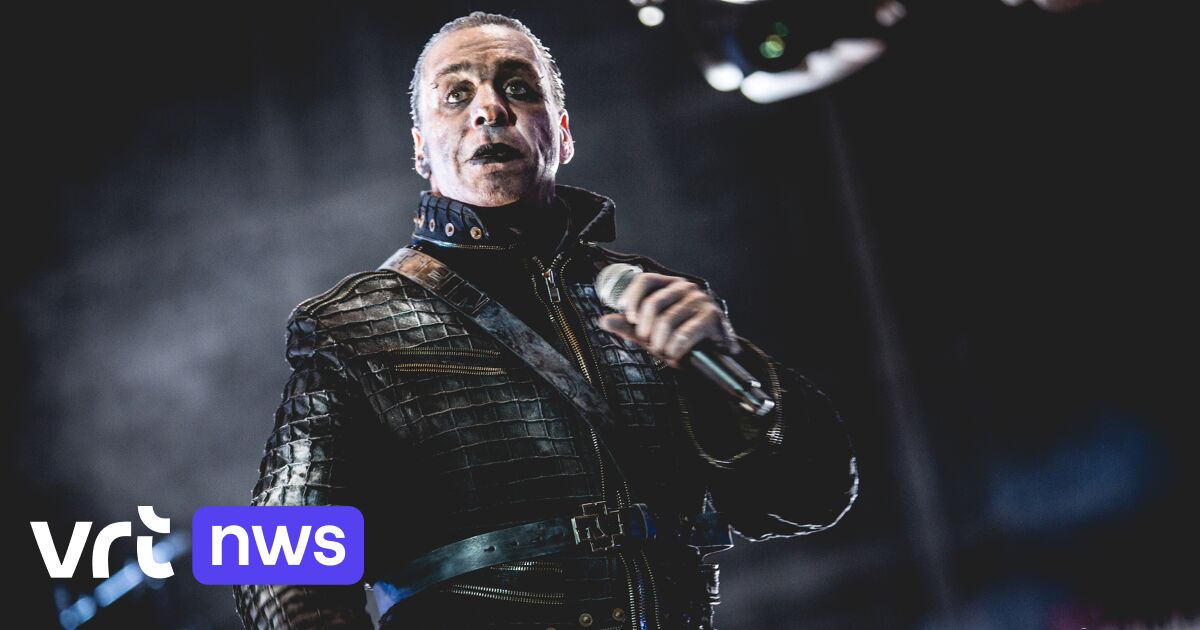 Rammstein-frontman Till Lindemann sluit Graspop af | VRT NWS: nieuws