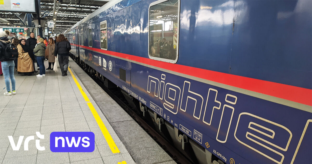 First Nightjet sleeper train service arrives in Brussels from Berlin ...