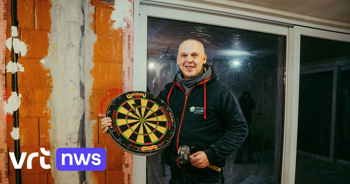 Van de werf naar het WK darts: "Super Mario" uit Geluwe doet gooi naar ...
