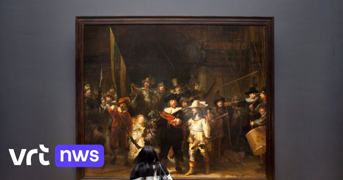 Rembrandt gebruikte innovatieve "antivochtlaag" op "De Nachtwacht" | VRT NWS: nieuws