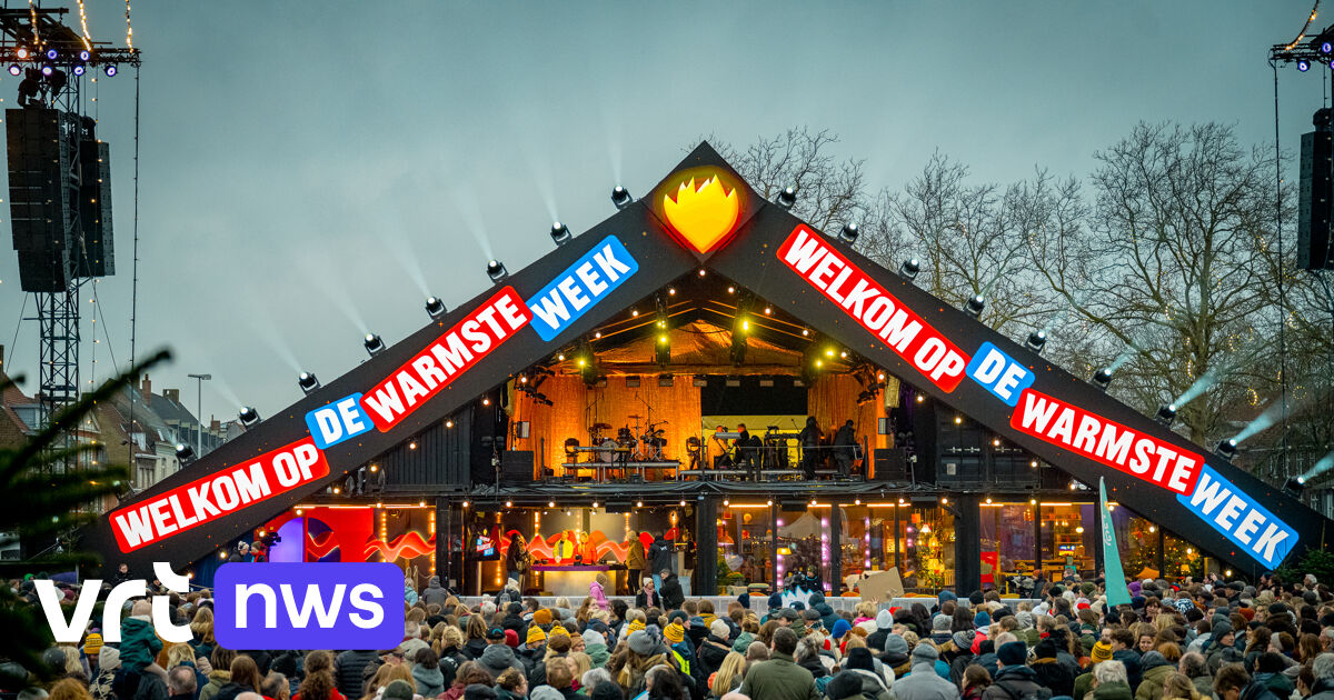 Le coup d’envoi de la Warmste Week 2023 a été donné à Bruges | VRT NWS ...