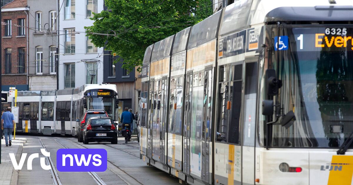 Hinder bij tramverkeer in Gent door kabelbreuk | VRT NWS Nieuws
