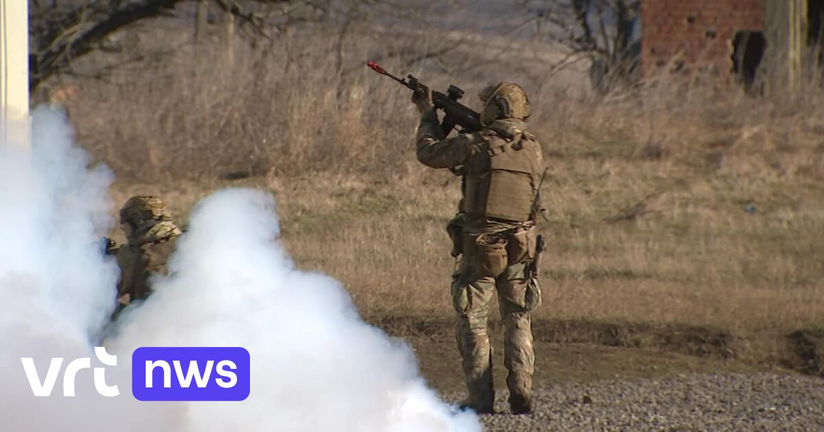 Onze reporter mee met Belgisch leger op manoeuvres: "Vrees is dat ...