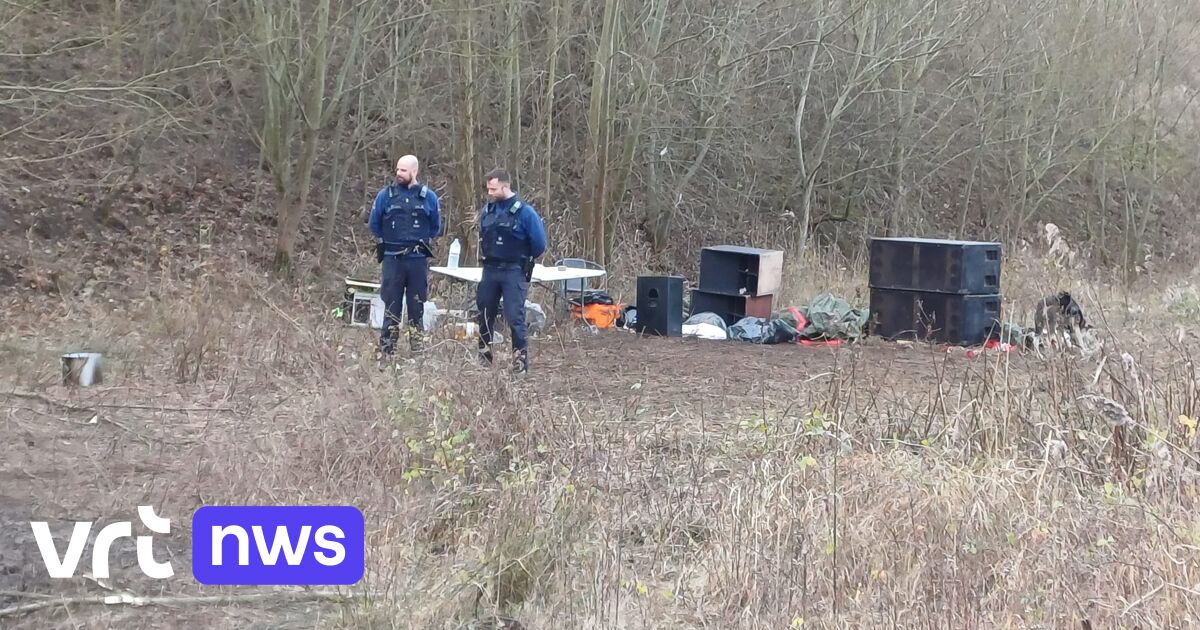Politie legt illegale raveparty in natuurgebied in Beveren stil: 50 ...
