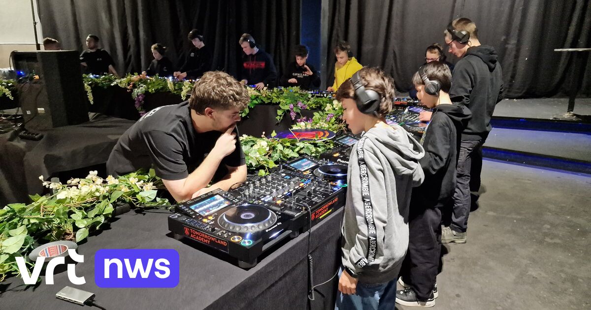 Tweede jaar op rij "dj-kamp" voor jongeren in Versuz Hasselt tijdens ...