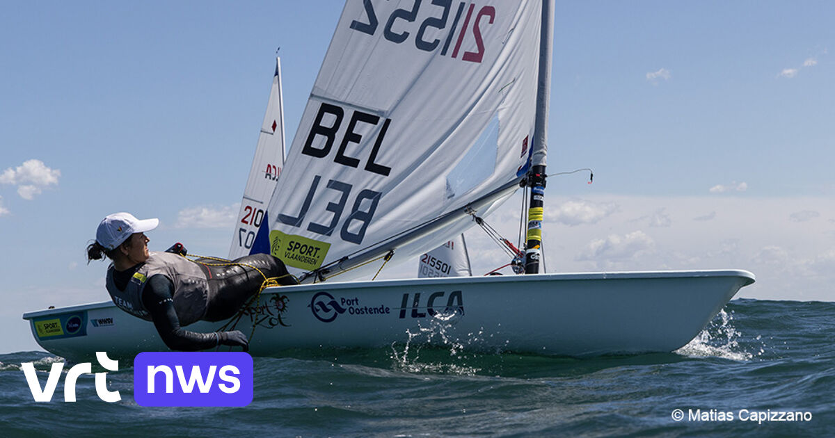 Emma Plasschaert kaapt het brons weg op WK zeilen in Argentinië | VRT ...