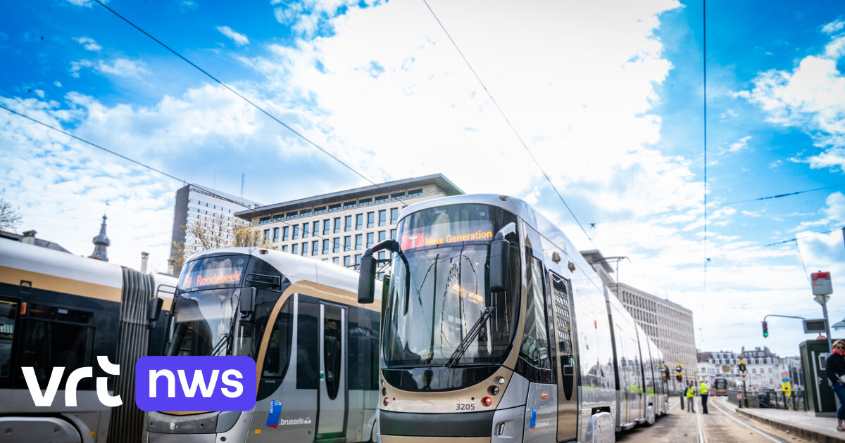 Weer meer reizigers op metro, tram en bus in Brussel | VRT NWS: nieuws