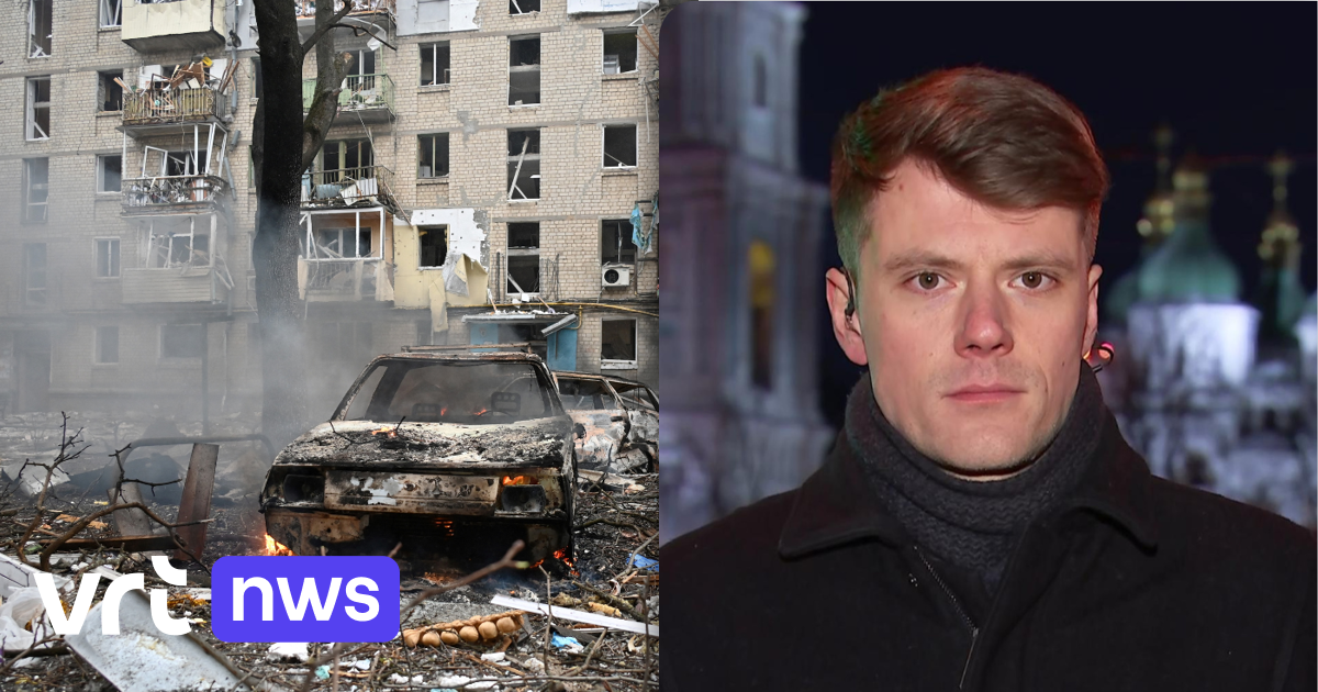 VRT NWS-journalist Marijn Trio moet schuilen voor grootschalige ...