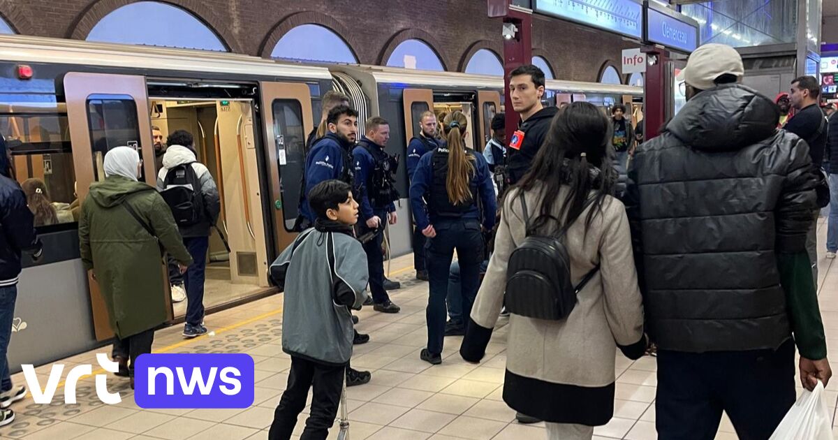 Zware vechtpartij schrikt metro op aan Clemenceau | VRT NWS: nieuws