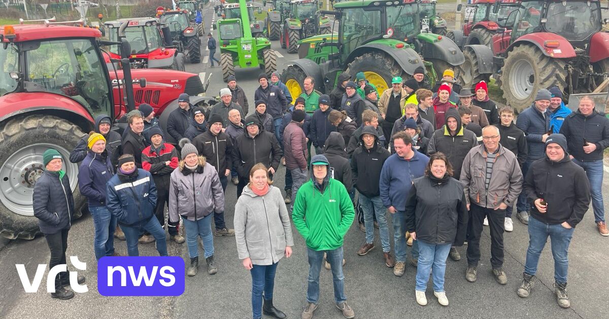Opnieuw kleine acties van boeren aan grens met Frankrijk, groot protest ...