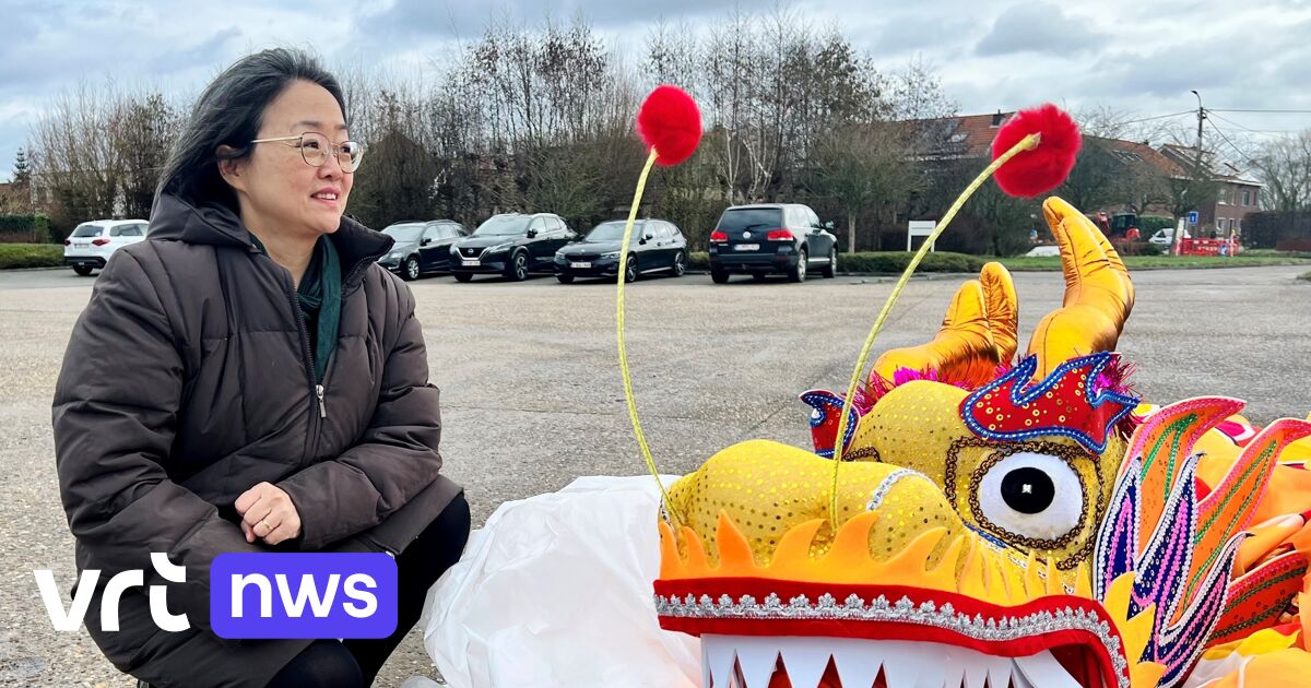 Chinese gemeenschap in Leuven viert Chinees nieuwjaar met dansende ...