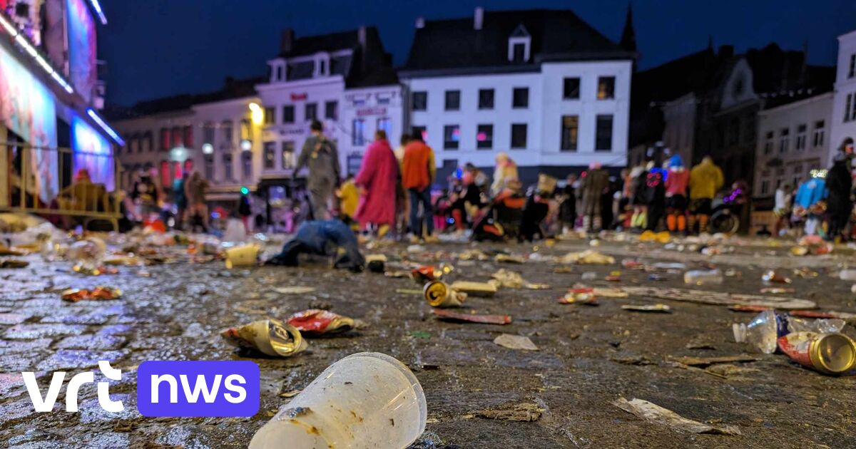 Reusable plastic glasses cut the amount of rubbish discarded at Aalst ...