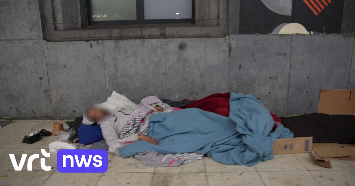 Een half jaar na de opkuis van Brussel-Zuid zijn de daklozen, de ...