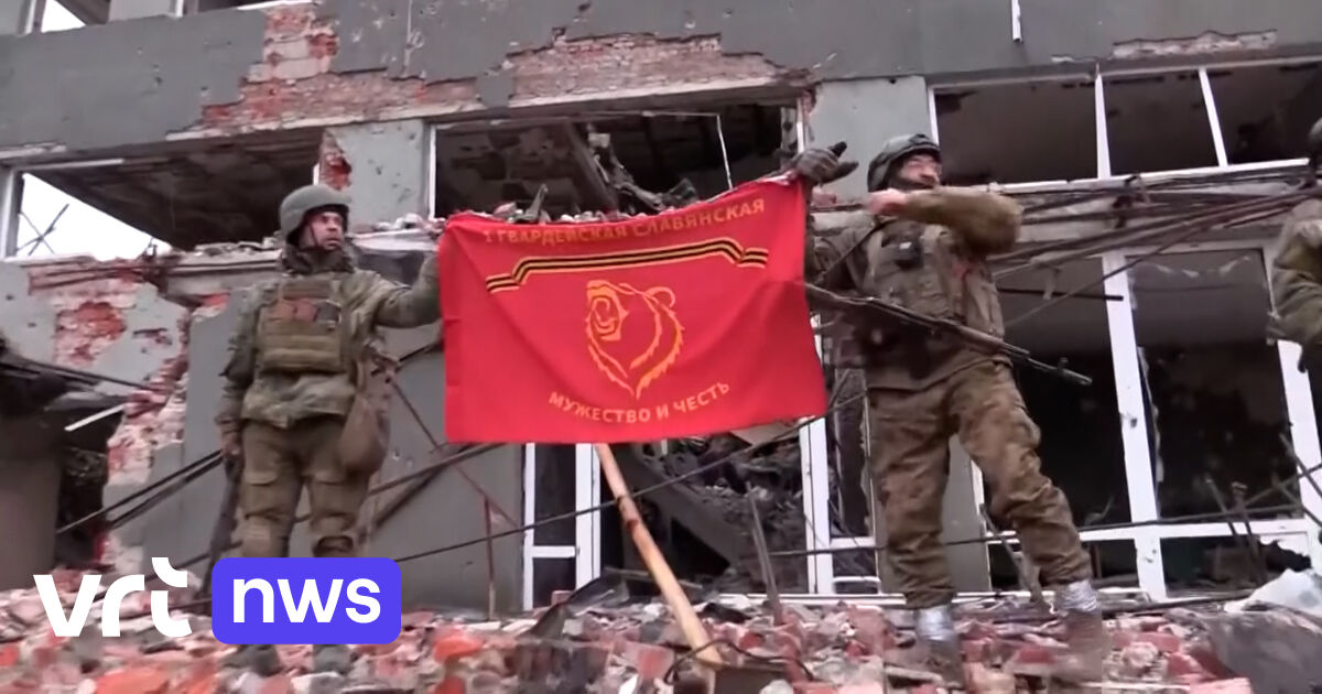 Russisch leger toont beelden van de volledige inname van Avdiivka | VRT ...