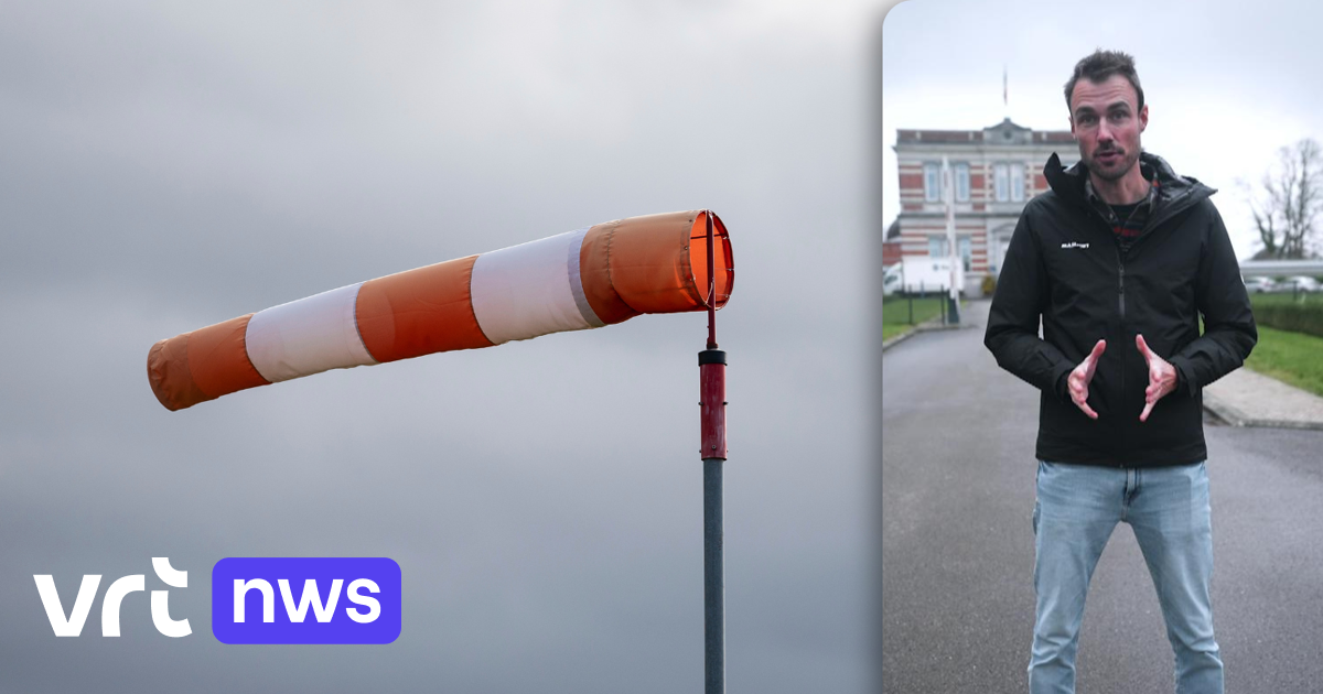 Het is vandaag weercode oranje: weerman Bram vroeg aan het KMI hoe die ...