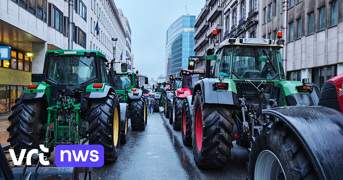 Politie waarschuwt voor grote hinder door boerenprotest in Brussel ...