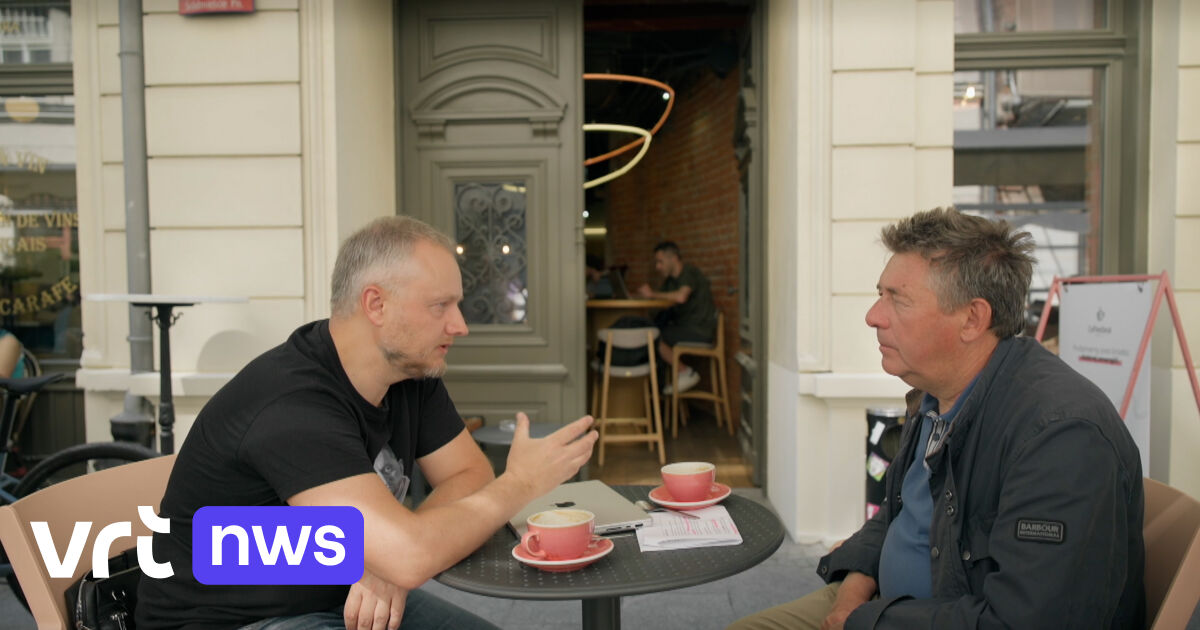 Rudi Vranckx spreekt met Wit-Russen die zich voorbereiden op ...