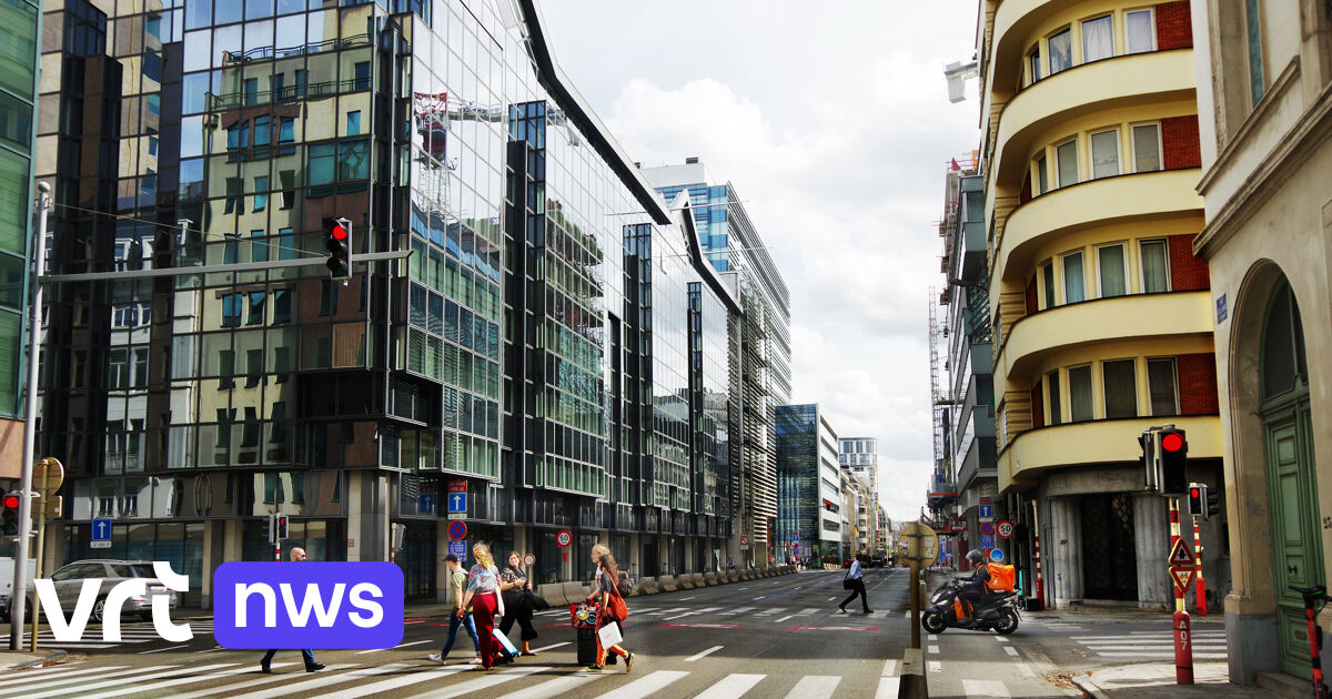 Vergunning voor nieuwe Belliardstraat in Brussel, met vier rijstroken ...