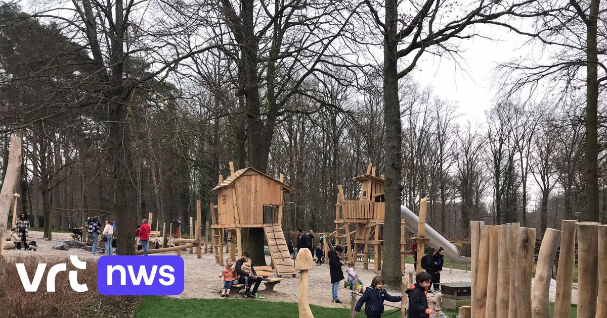 Vernieuwde speeltuin aan Zoet Water in Oud-Heverlee feestelijk geopend: "Leuk dat alle ...