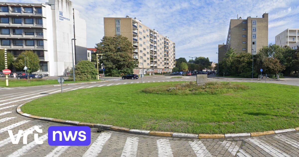 Gent maakt rotonde aan Watersportbaan veiliger | VRT NWS: nieuws