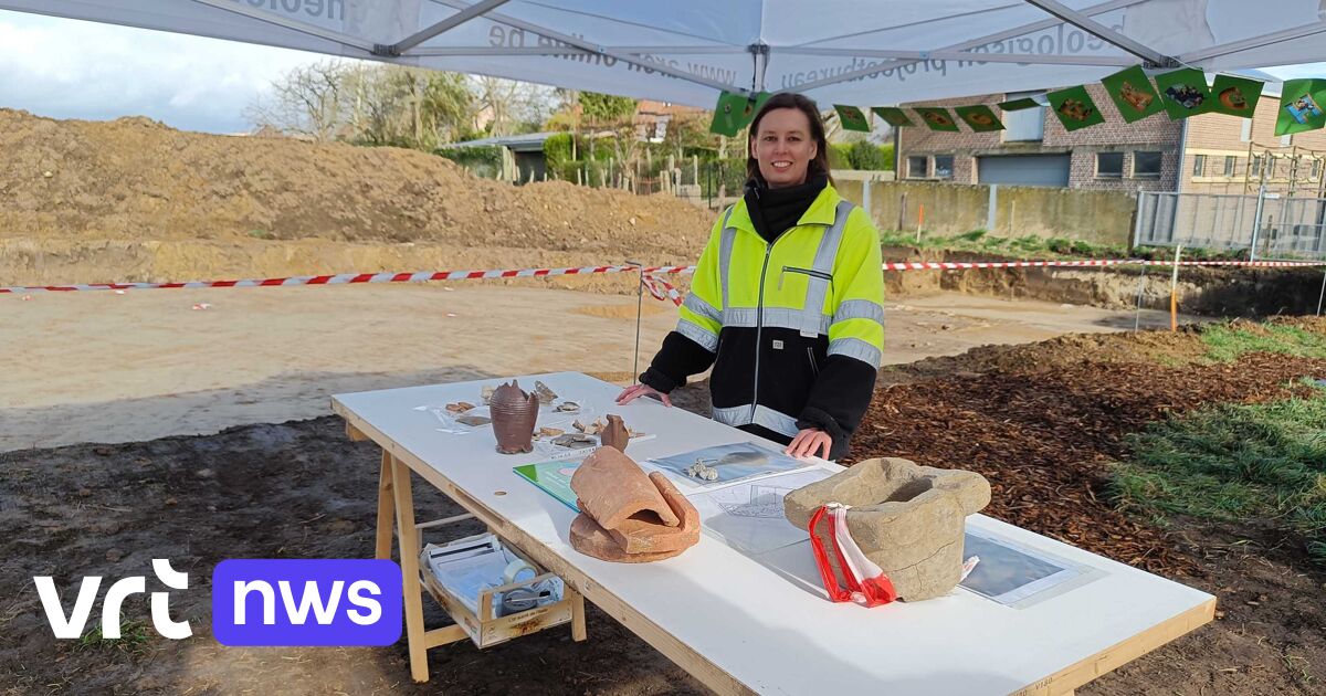 Veelbelovende archeologische vondsten op toekomstige begraafplaats in Riemst | VRT NWS: nieuws