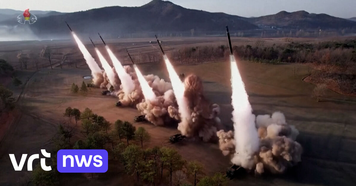 Noord-Korea vuurt opnieuw ballistische raketten af | VRT NWS: nieuws
