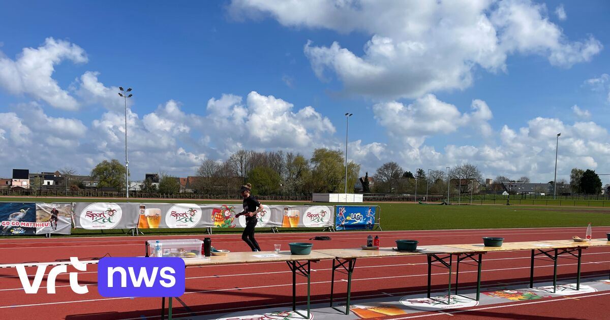 Matthieu Bonne uit Bredene al halverwege wereldrecord: 530 kilometer ...