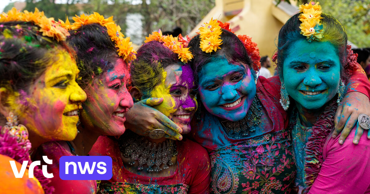 Miljoenen Indiërs vieren Hindoeïstisch kleurenfestival Holi | VRT NWS ...