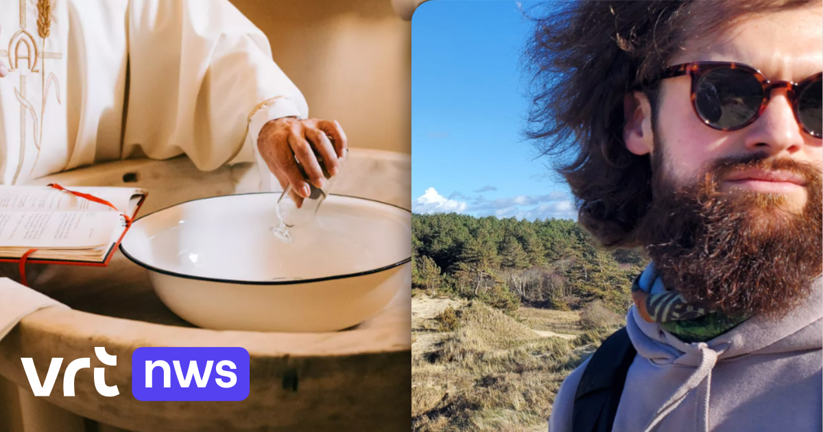 Steeds meer volwassenen laten zich dopen, zo ook Jeffrey uit Tienen ...