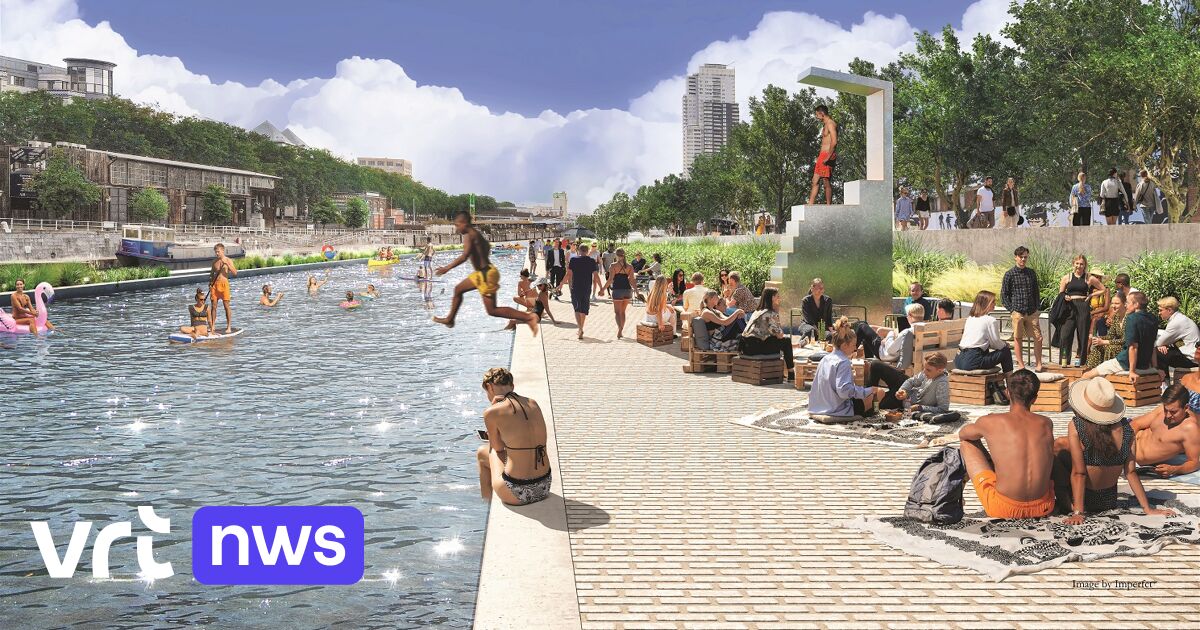 Plans for large open-air swimming pool in Brussels Canal gain pace ...