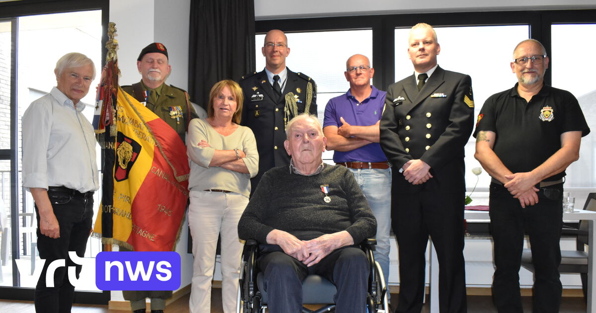 Oud-strijder Victor Hannes (99) uit Meerhout krijgt medaille voor ...