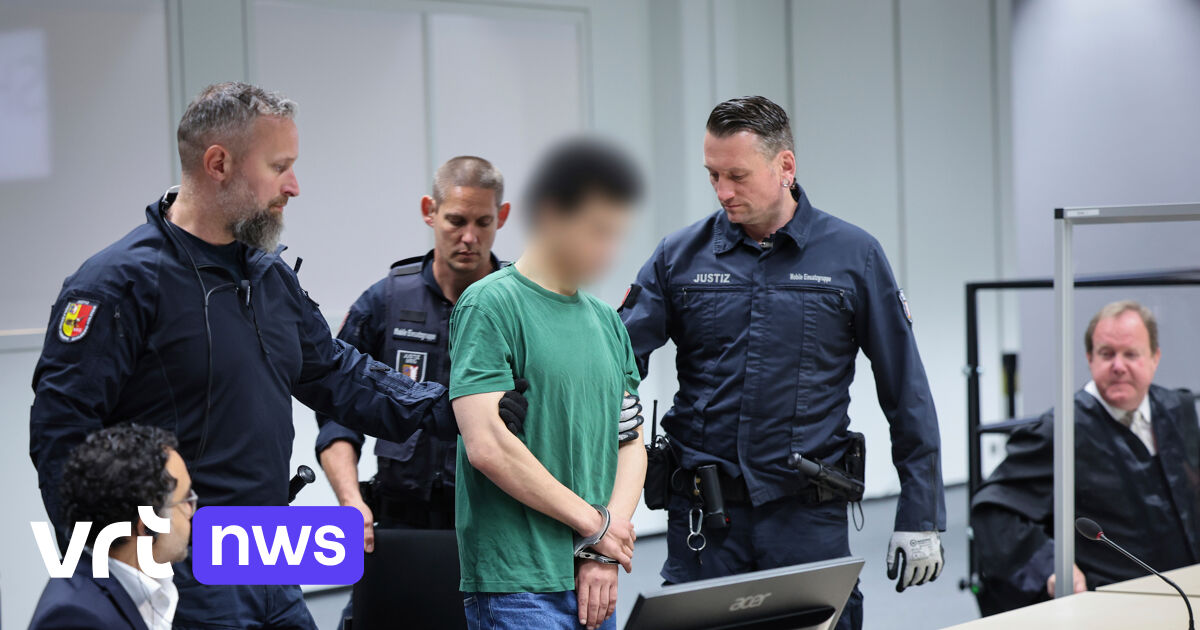 Dader van mesaanval op trein in Duitse Brokstedt veroordeeld tot levenslange celstraf | VRT NWS ...