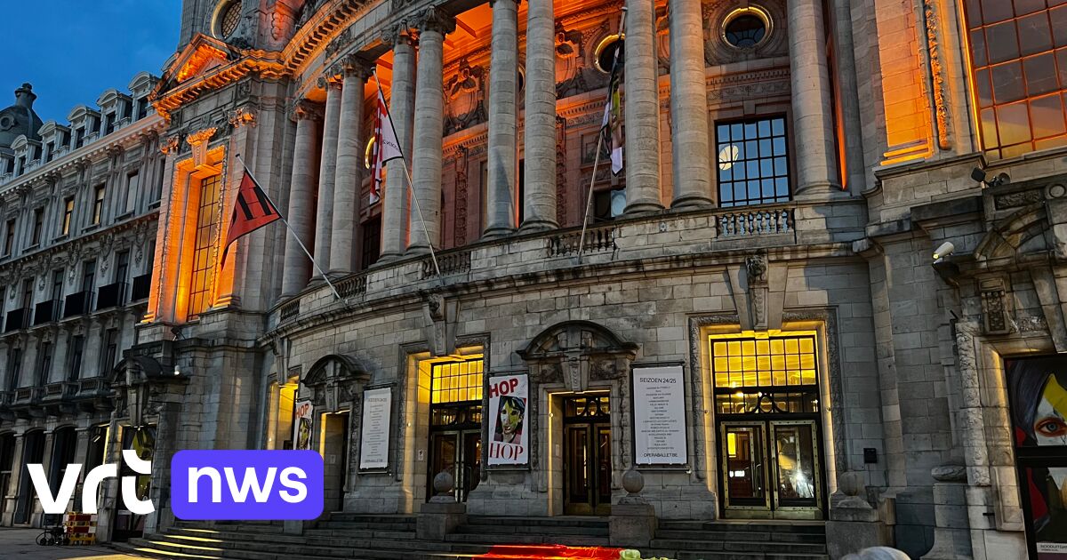 Operagebouw in Antwerpen baadt in nieuwe kleurrijke verlichting ...