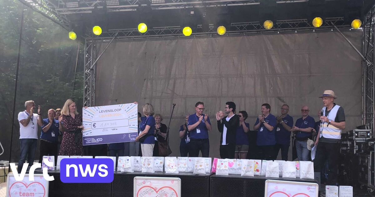 Levensloop Leuven levert 115.000 euro op voor de strijd tegen kanker ...