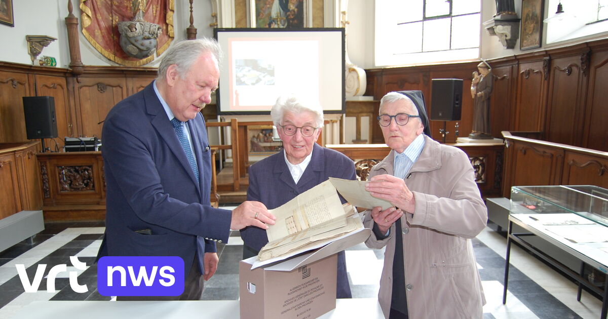 Beveren neemt historisch archief van zusterorde Onze-Lieve-Vrouw Presentatie over: "Waardevolle ...