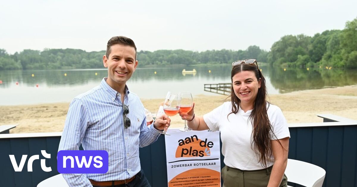 Zomerbar moet beleving rond plas van Rotselaar compleet maken | VRT NWS ...